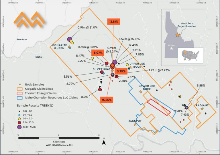 North Fork Rare Earth Project – Megado Minerals Limited